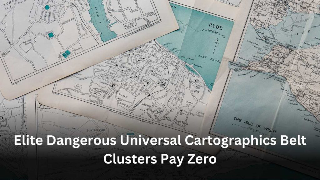 Elite Dangerous Universal Cartographics Belt Clusters Pay Zero - Battori